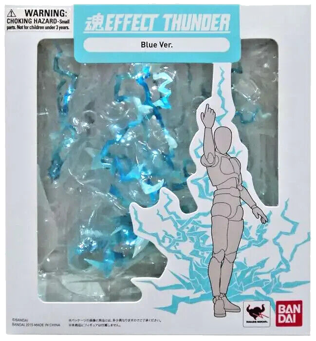 Bandai Tamashii S.H.Figuarts Effect Thunder ( Blue Ver. ) – Little Robot
